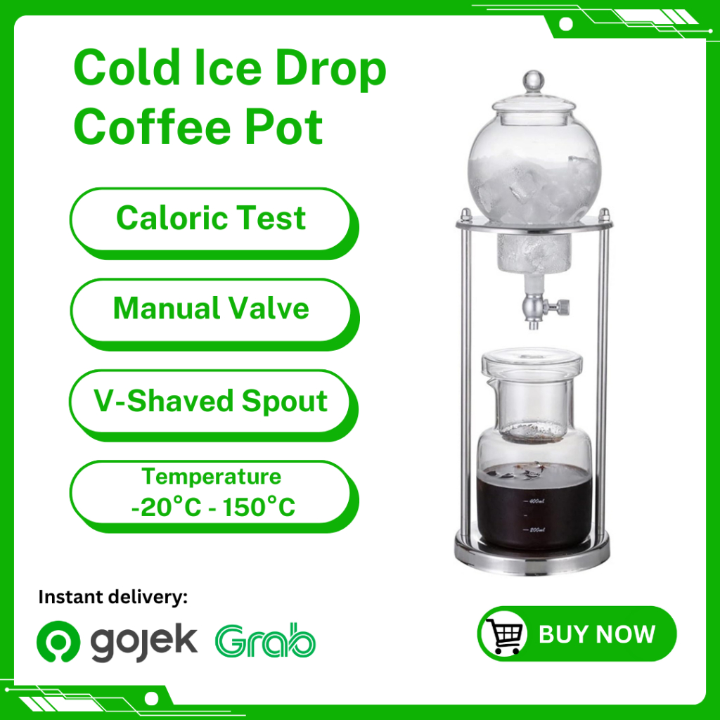 Jual Cold Ice Drop Coffee Pot Alat Seduh Kopi Dingin Cold Brew Ice Drip ...