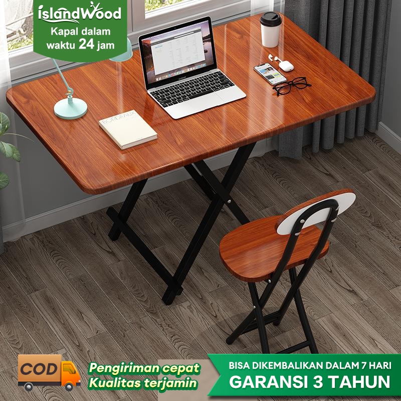 Jual Meja Lipat Belajar Meja Lipat Portable Jualan Stabil/Mudah Disimpan 120cm*60cm*74cm ...