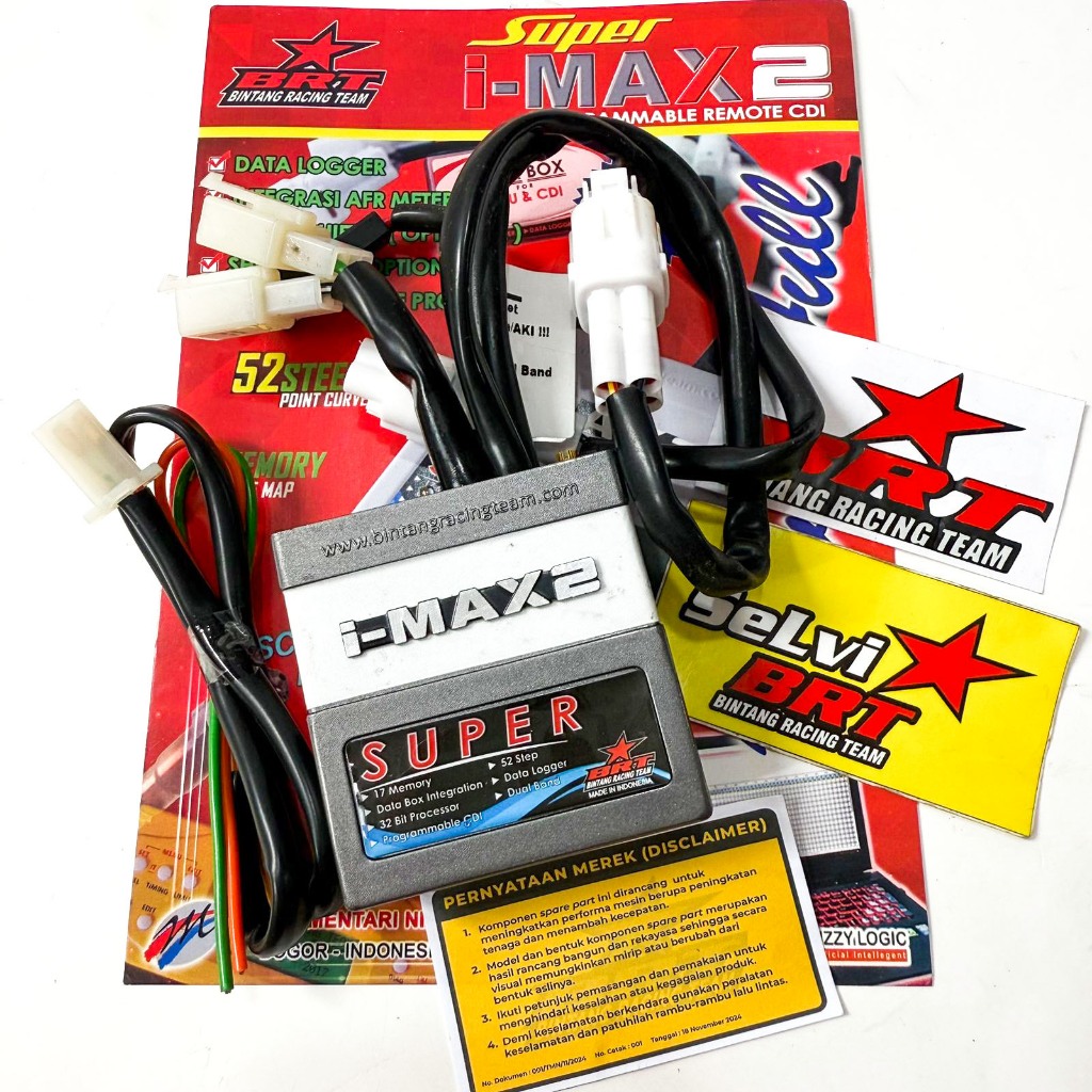 Jual IMAX 2 SUPER 52 STEP BRT CDI + PLUS REMOTE CLEVELAND ACE DELUXE ...