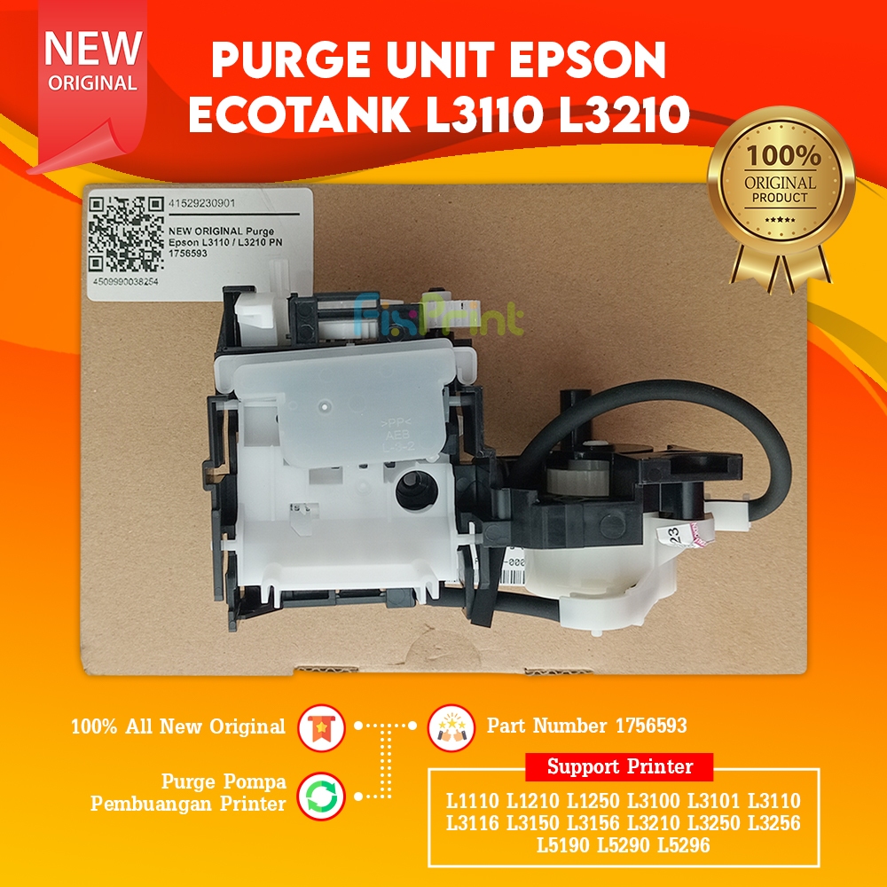 Jual Purge Unit Pompa Pembuangan Tinta NEW / USED Epson L1110 L1210 ...