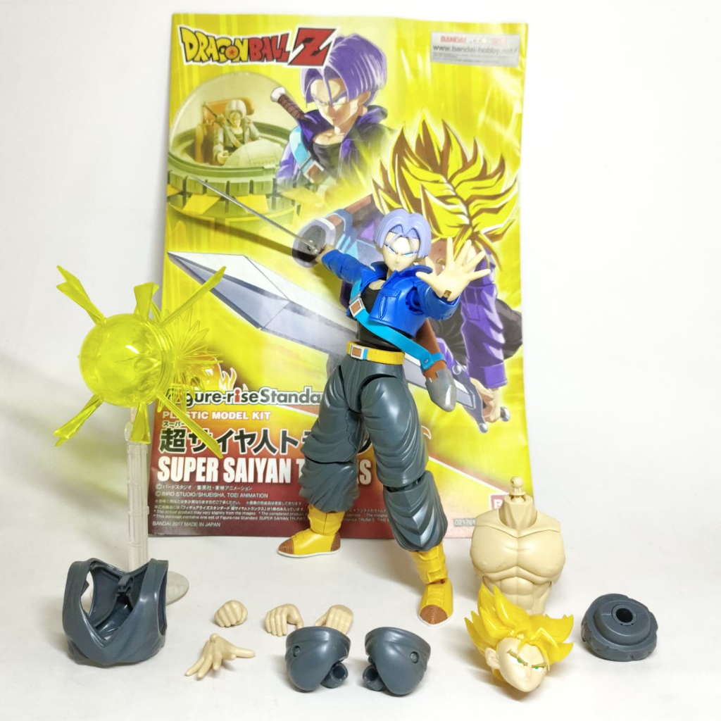 Jual Bandai Figure-rise Standard Super Saiyan Trunks / Model Kit Dragon ...