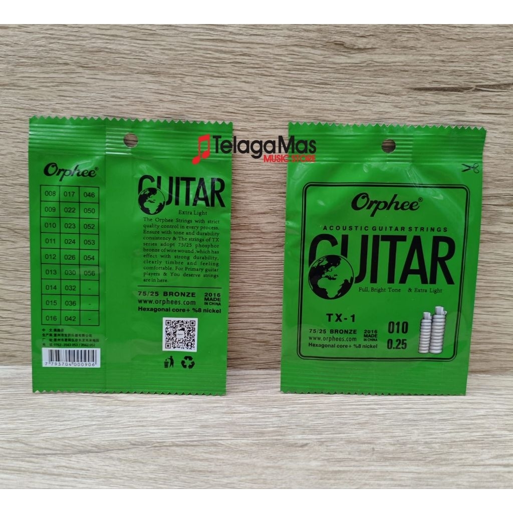 Jual Senar gitar akustik orphee no.1 dan no.2 original | Shopee Indonesia