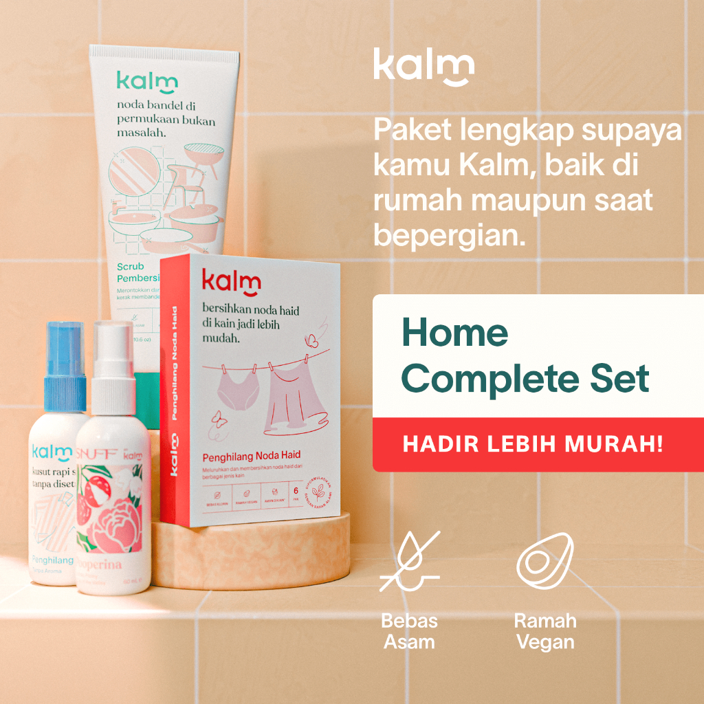 Jual Kalm Home Complete Bundle - Set of 4 | Shopee Indonesia