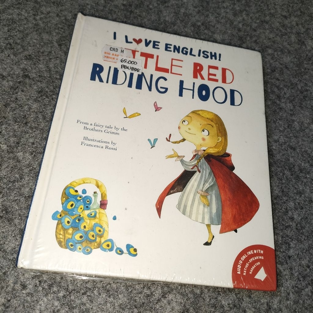 Jual BUKU BIG BAD WOLF (BBW) - I LOVE ENGLISH : LITTLE RED RIDING HOOD ...