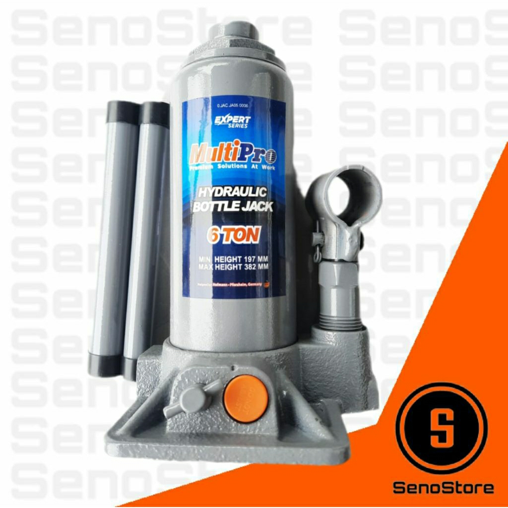 Jual MULTIPRO Dongkrak botol hydraulic bottle jack 2 ton, 4 ton dan 6 ...