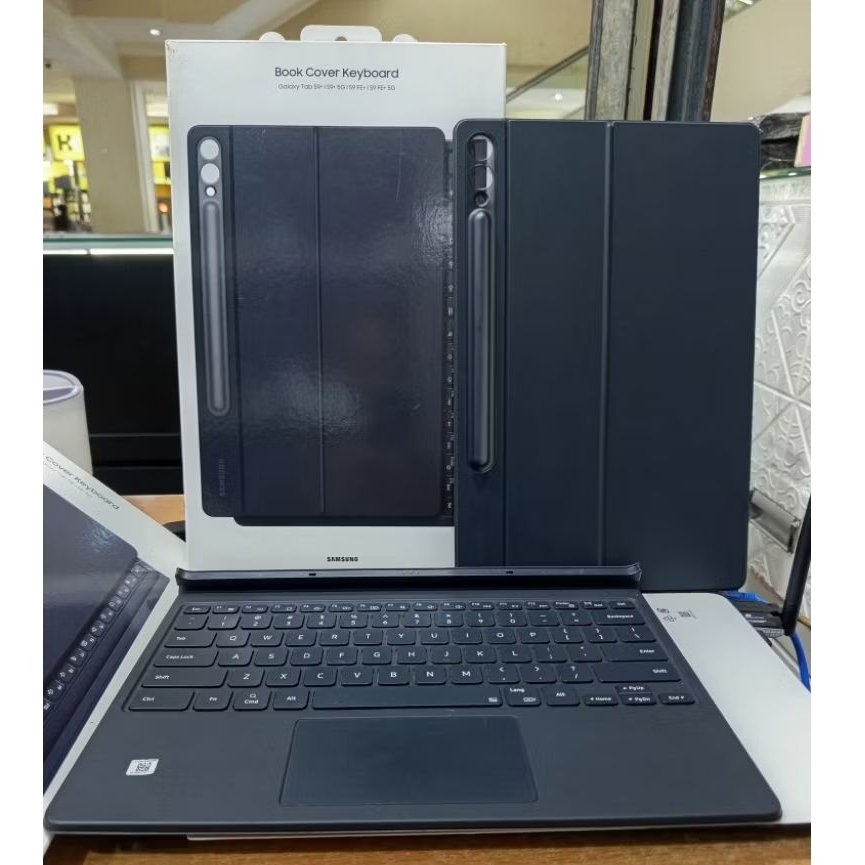 Jual Book Cover Keyboard Galaxy Tab S9+ / S9+ 5G / S9 FE+ / S9 FE+ 5G ...