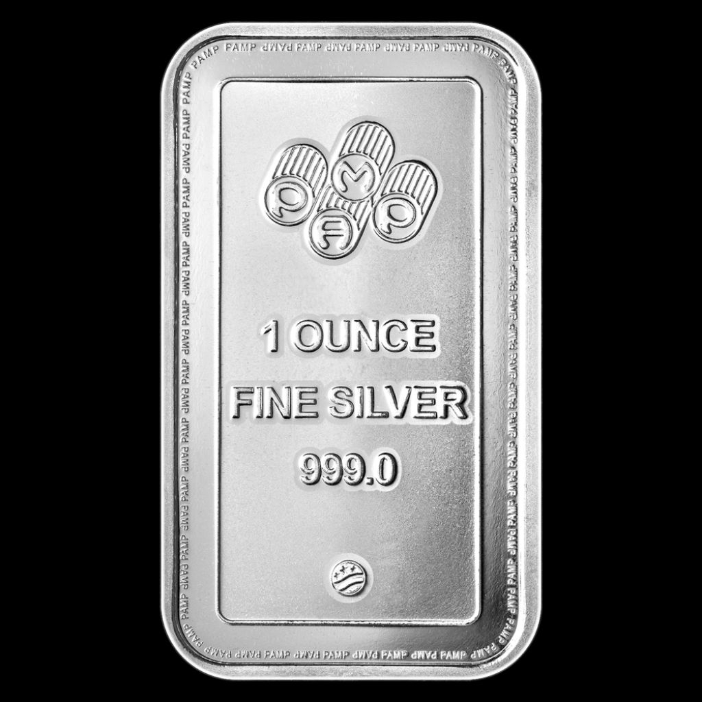 Jual Perak Batangan Silver Bar 1 Oz (31,1 gram) Pamp Lady of Liberty ...