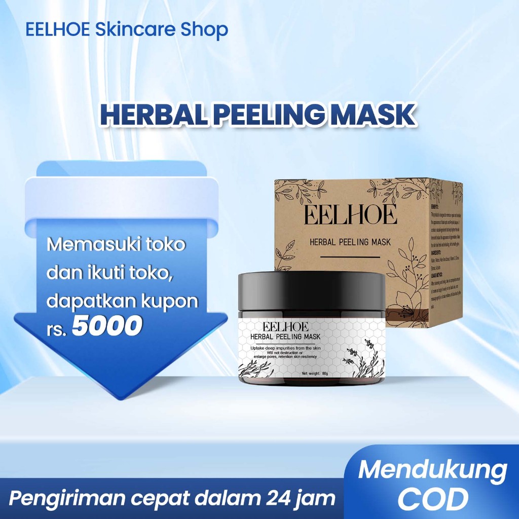 Jual EELHOE HERBAL PEELING MASK 80G Uptake deep impurities from the ...