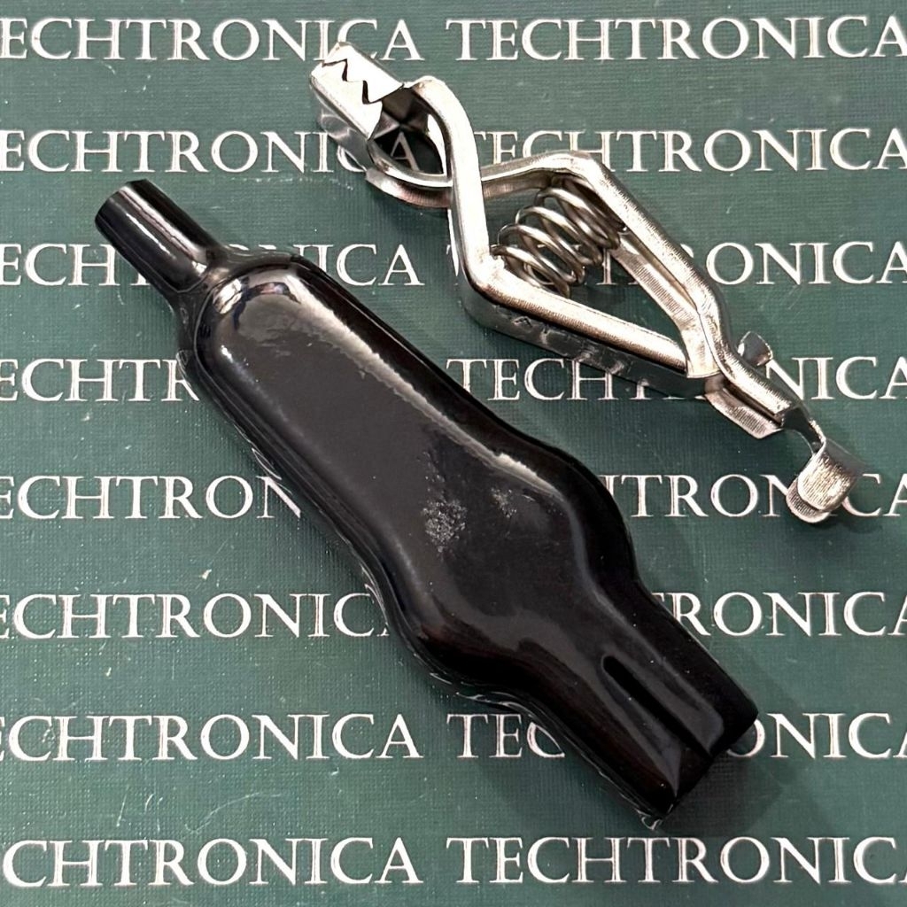 Jual Klip Buaya Capit Buaya Besar Jepit Aki Hitam Panjang 8Cm | Shopee ...