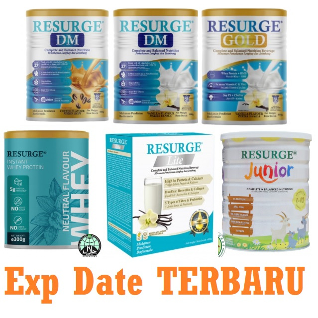 Jual Exp DEC 2028 850gr Susu Resurge DM Gold Whey Protein Junior ...