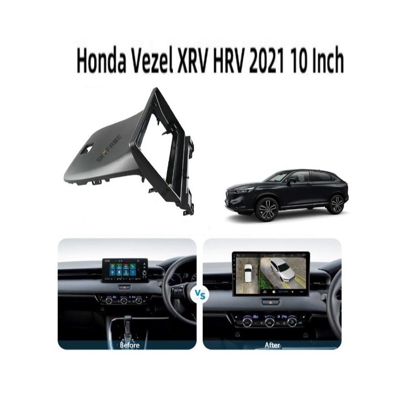 Jual Frame Head unit Android 7 / 9/ 10 inch Honda HR-V HRV Vezel 2021 ...
