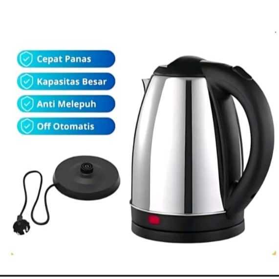 Jual Teko listrik pemanas air electrik kettle ketel besar otomatis ...