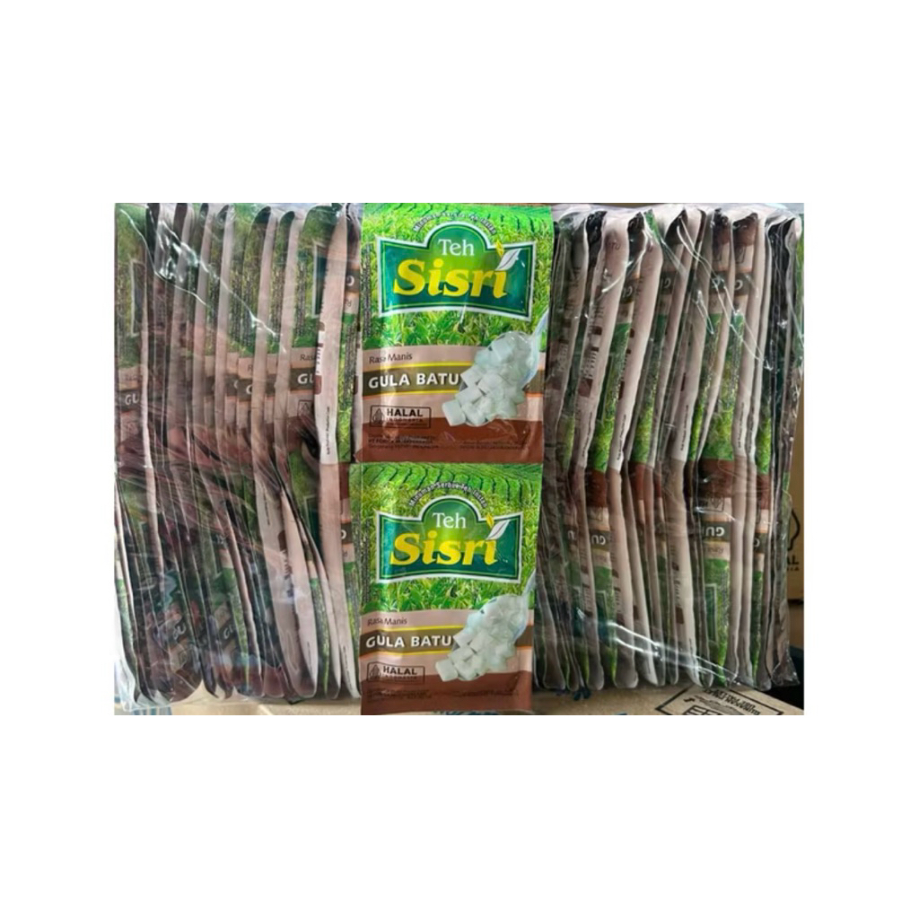 Jual TEH SISRI GULA BATU 8GR [DAPAT 120 SACHET] | Shopee Indonesia