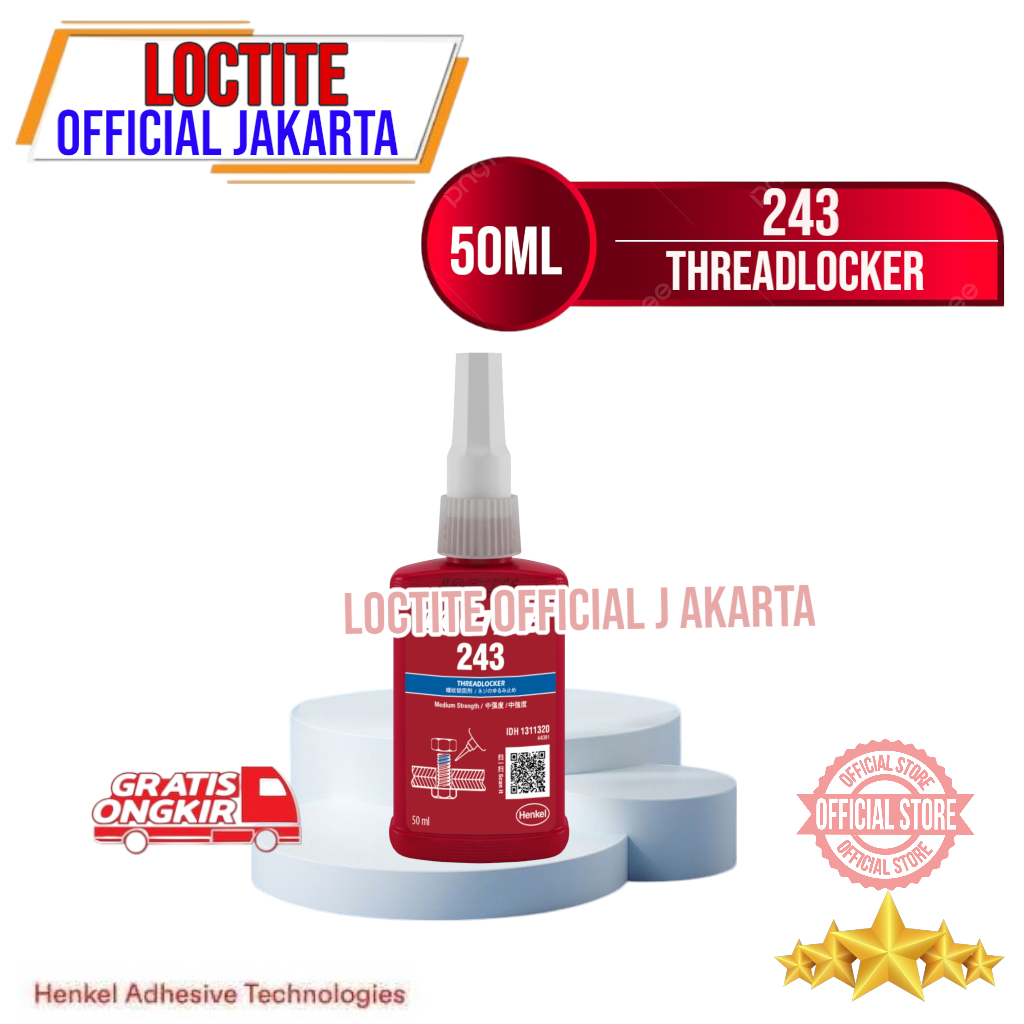 Jual 243 5OML THREADLOCKER LEM BAUT 243 50 ML | Shopee Indonesia