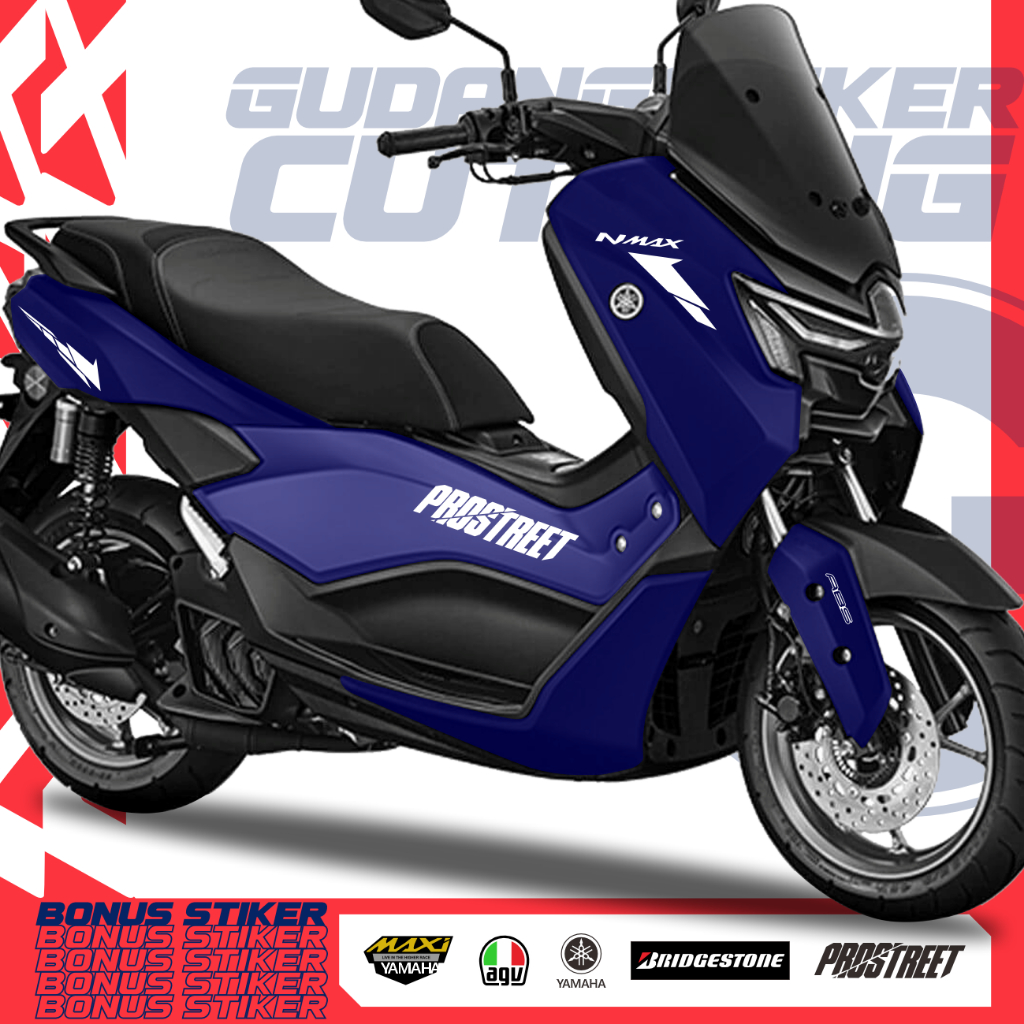 Jual STRIPING CUTTING NMAX NEW NEO TURBO 2025 STIKER LIS PROSTREET ...