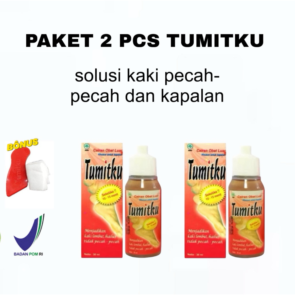 Jual [ BPOM ] PROMO DAPAT 2 PCS BONUS KERIKAN+ KAPAS TUMITKU OBAT KAKI ...