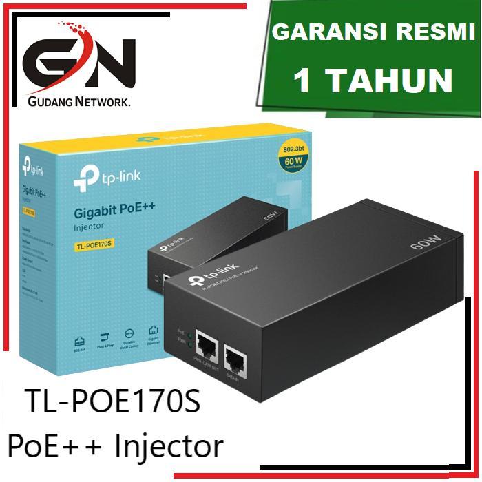 Jual TP-Link TL-POE170S Gigabit PoE++ Injector IEEE802.3af/at/bt up to ...