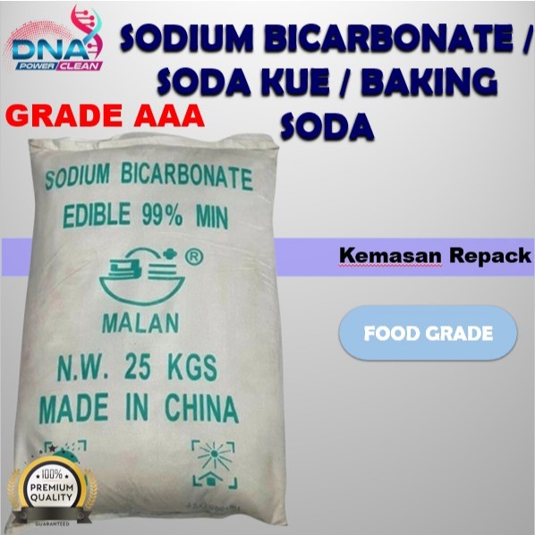 Jual [DNA] Sodium Bicarbonate / Soda Kue / Baking Soda / Food Grade 1 ...