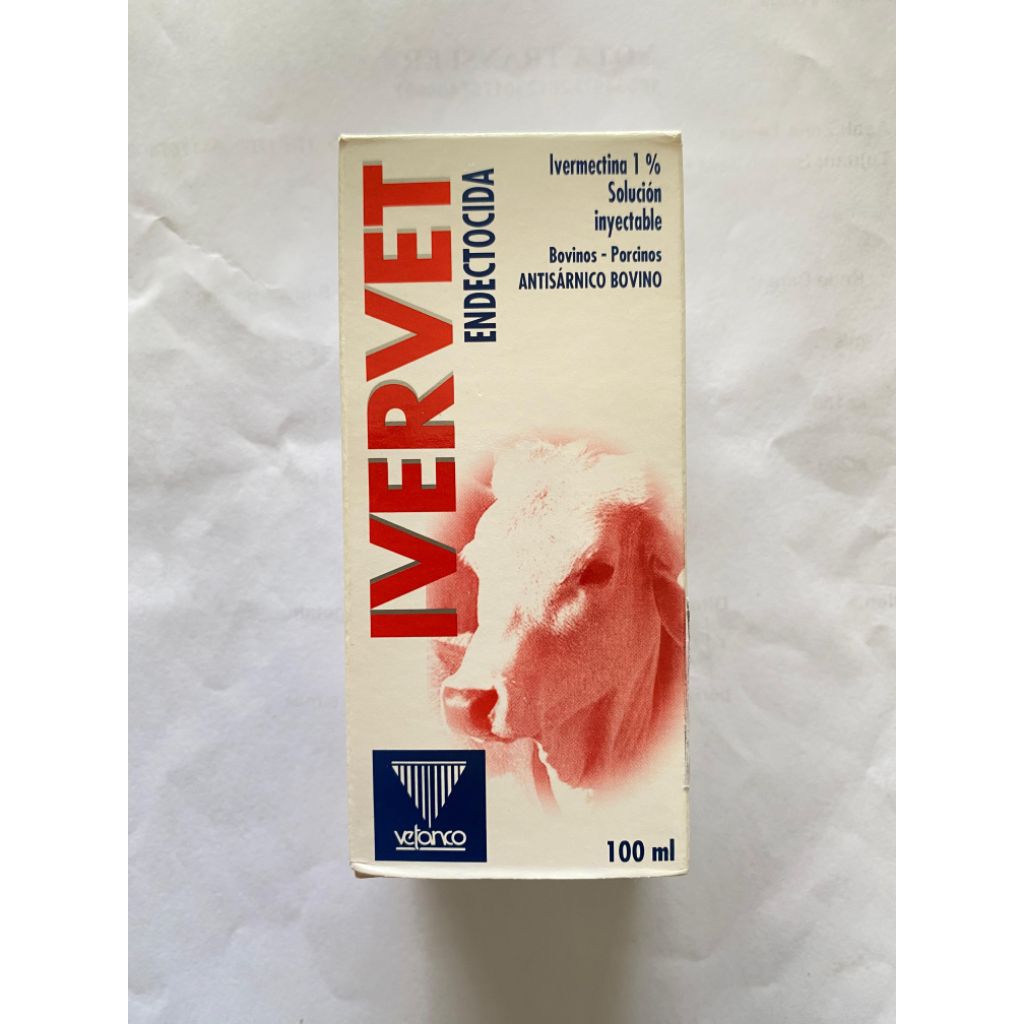 Jual ivervet 100ml-obat gudik dan anti parasit pada sapi, kambing dan ...