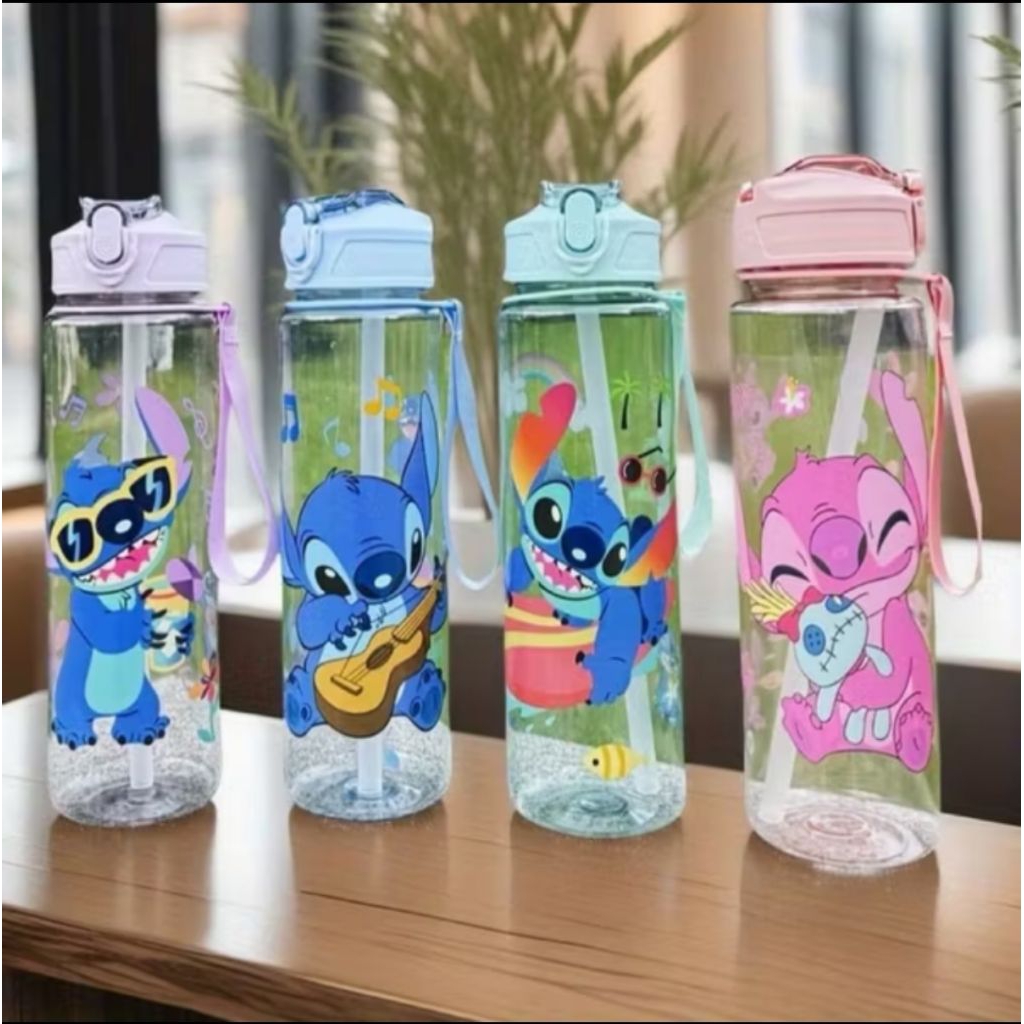 Jual BOTOL MINUM STITCH VIRAL / BOTOL VIRAL /Botol Viral Bening Botol ...