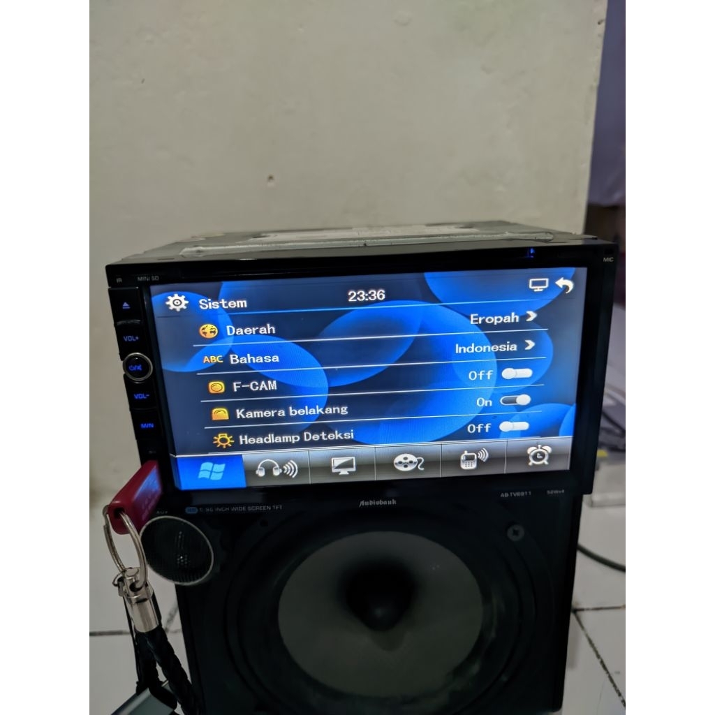 Jual HEAD UNIT DOUBELDIN BEKAS 7INCH | Shopee Indonesia
