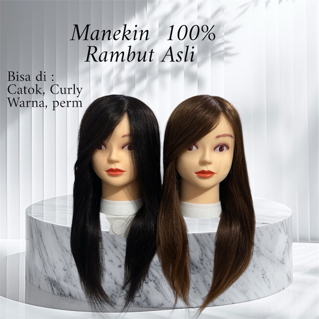 Jual Manekin Tata Rambut Profesional / Patung Kepala / Patung Sanggul ...