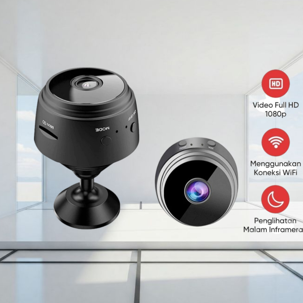 Jual LIOLIO Kamera Cctv Mini Wireless A9 Smart Camera Wifi HD 1080P ...