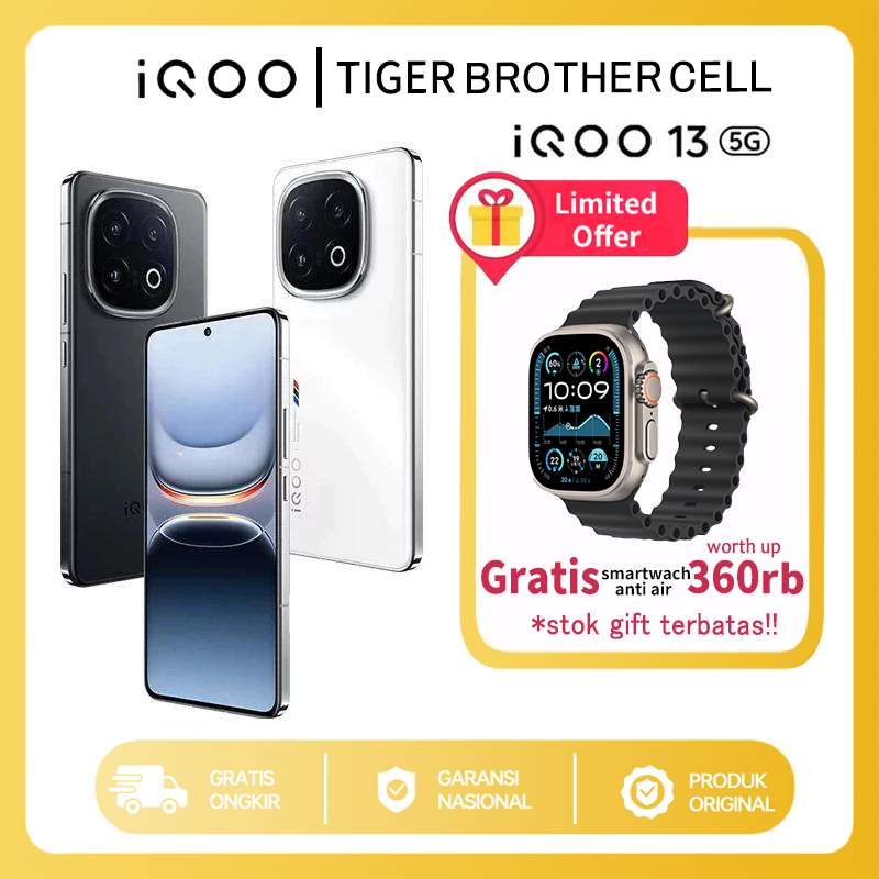 Jual vivo iQOO 13 - 1st Snapdragon 8 elite, 7000mm2 VC Cooling system ...