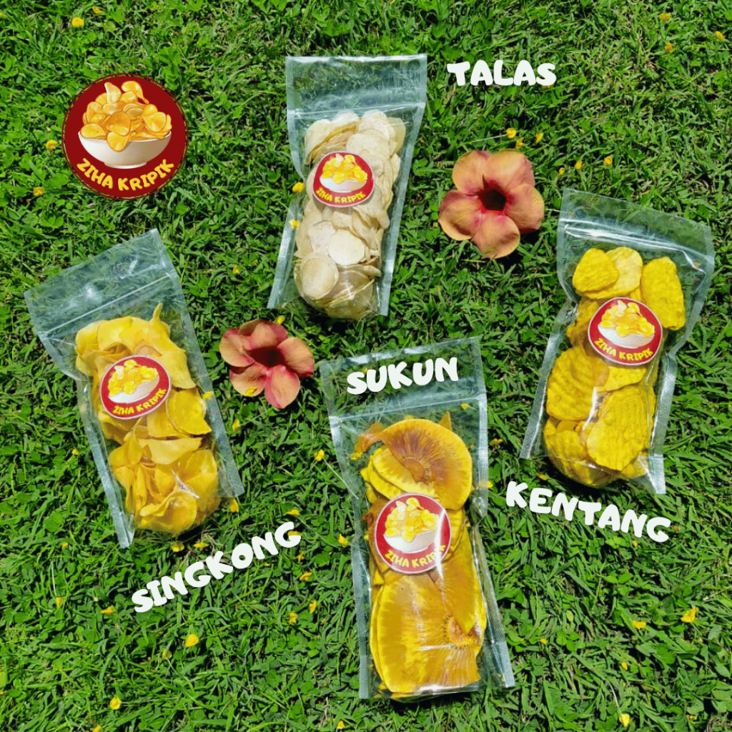 Jual Ziha Kripik Aneka MAcam & Rasa | Shopee Indonesia