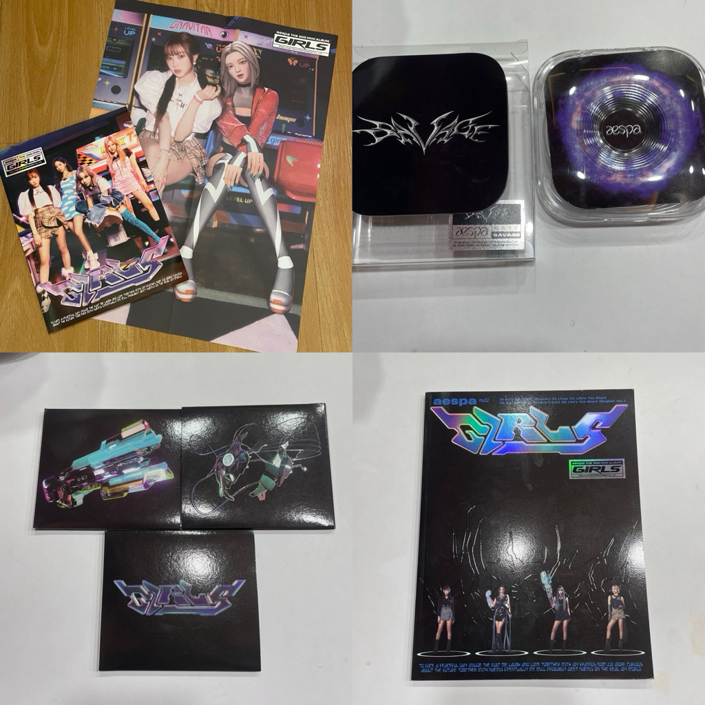 Jual ALBUM ONLY AESPA GIRLS DIGI REAL WORLD KWANGYA SAVAGE POS CASE NINGNING GISELLE KARINA ...