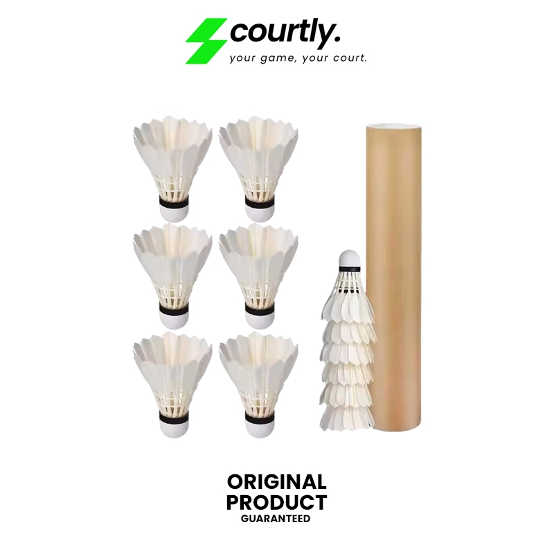 Jual Shuttlecock Cock Kok Badminton Polos No Brand Bulu Angsa - 1 Slop ...