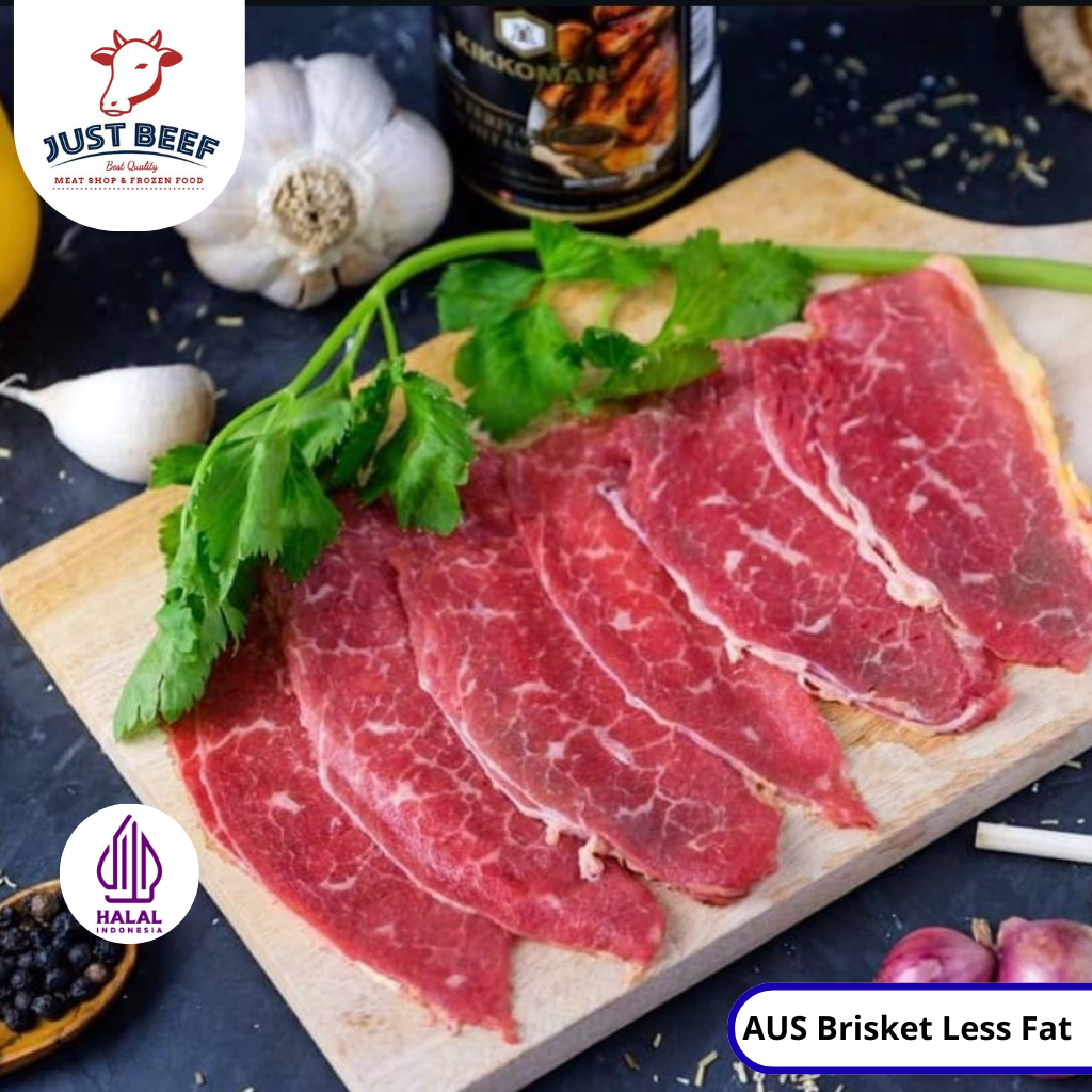 Jual Daging Sapi AUS Brisket Less Fat / Rendah Lemak Beef Slice ...