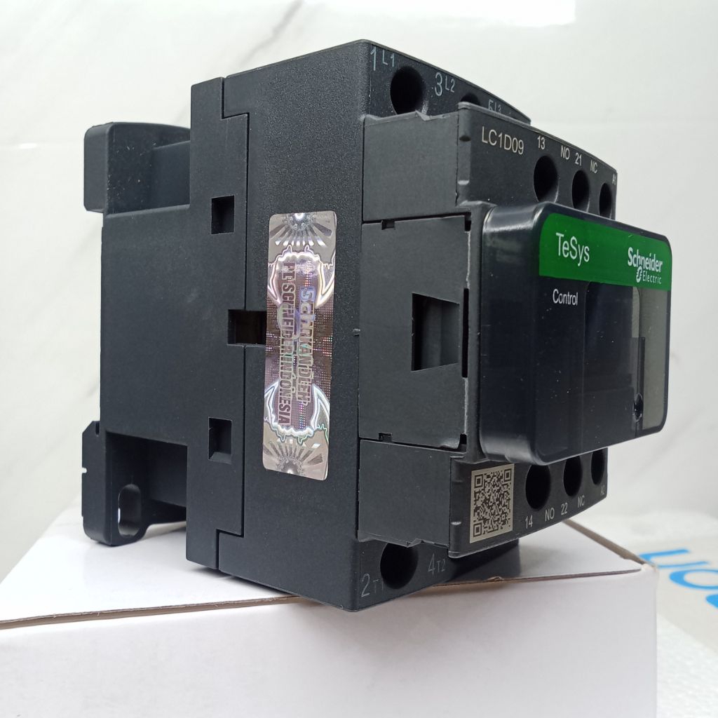 Jual contactor kontaktor LC1D09Q7 / LC1D09 Q7 380V 3P 9A original ...