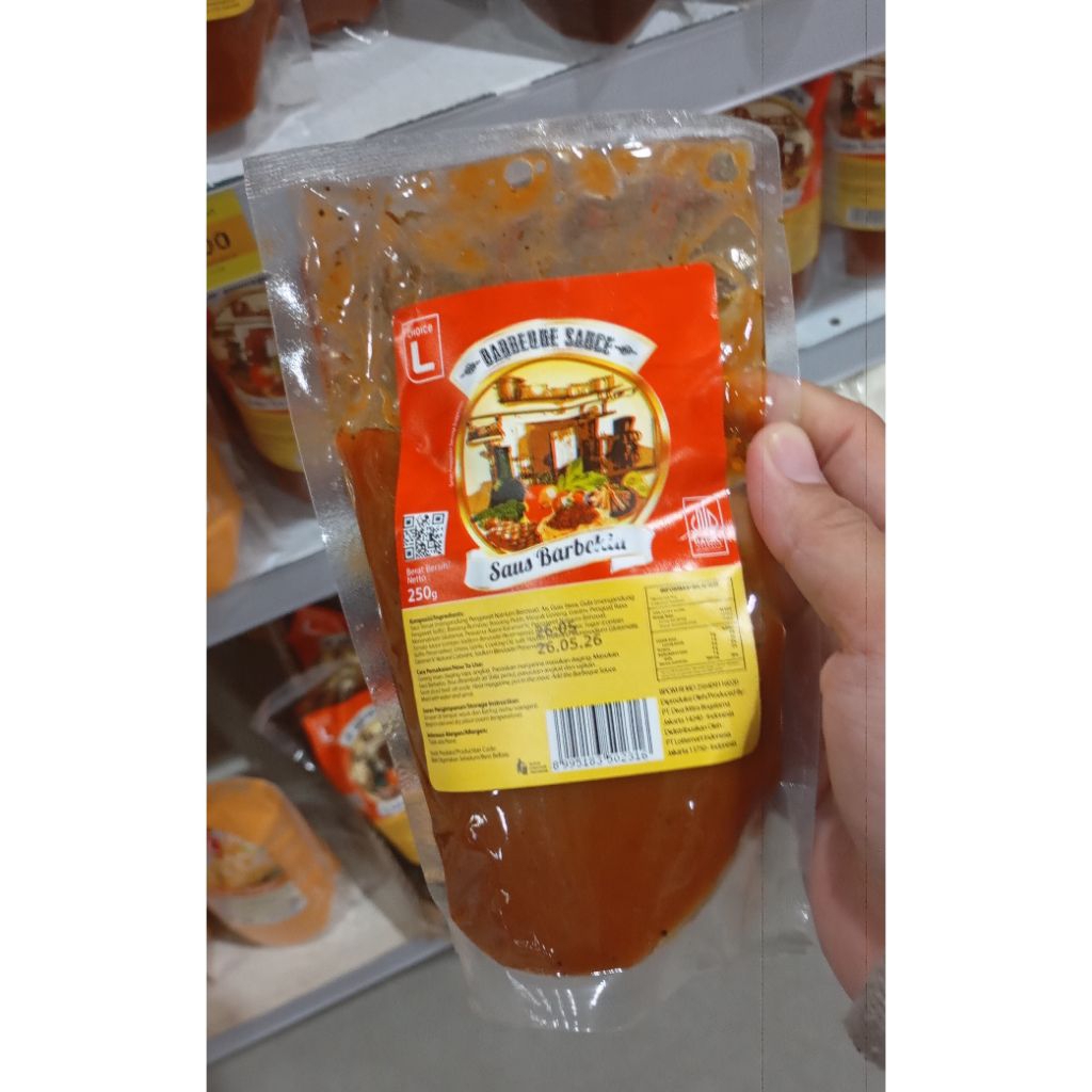 Jual CHOICE L SAUS BARBEQUE 250GR 1 PCS | Shopee Indonesia