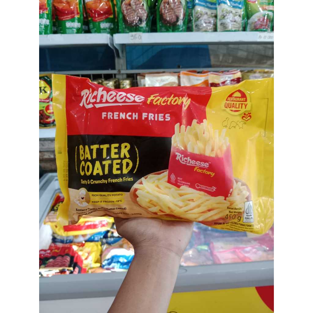 Jual RICHEESE KENTANG BATTER COATED 450g | Shopee Indonesia