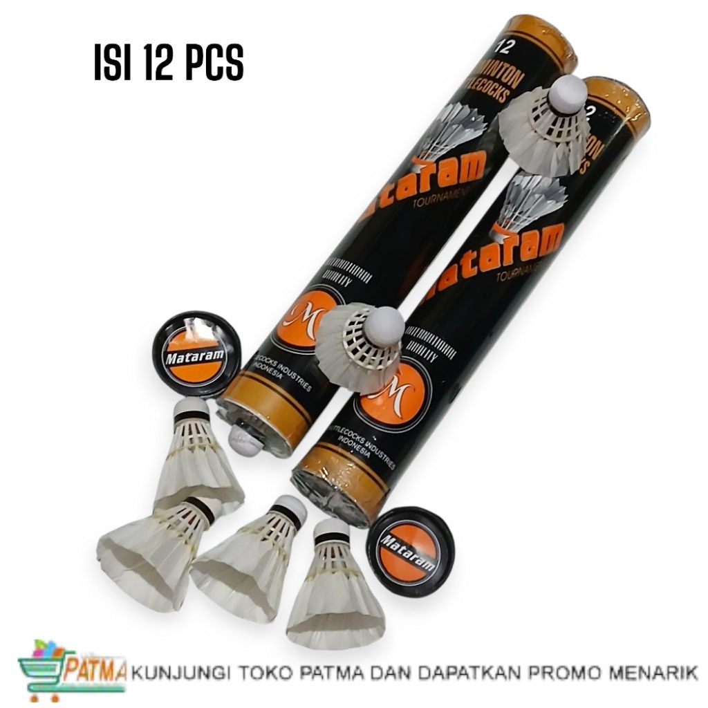Jual KOK BULUTANGKIS SHUTTLECOCK KOK BADMINTON/SLOP(12PCS) | Shopee ...