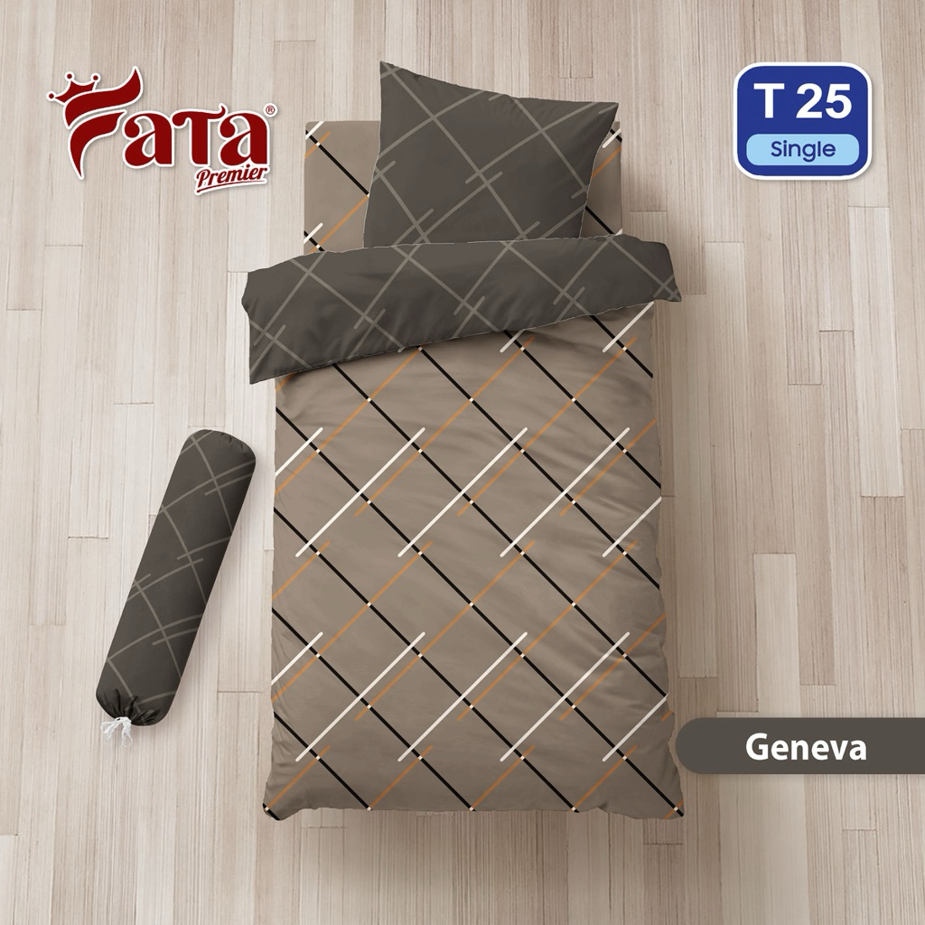 Jual FATA - Bed Cover Set Minimalis Ganeva Ukuran Single 120x200 ...