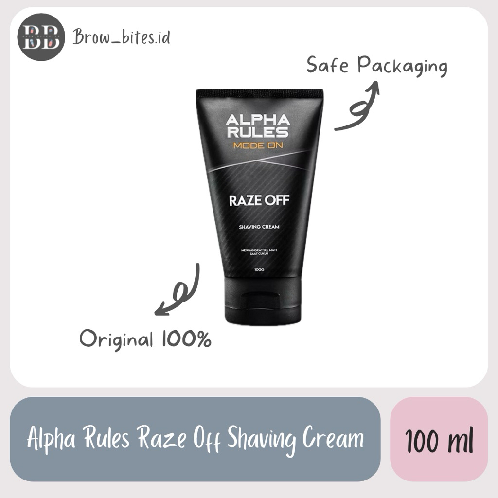 Jual Expired 2027 | Alpha Rules Twin Pack - Raze Off - Krim Cukur ...