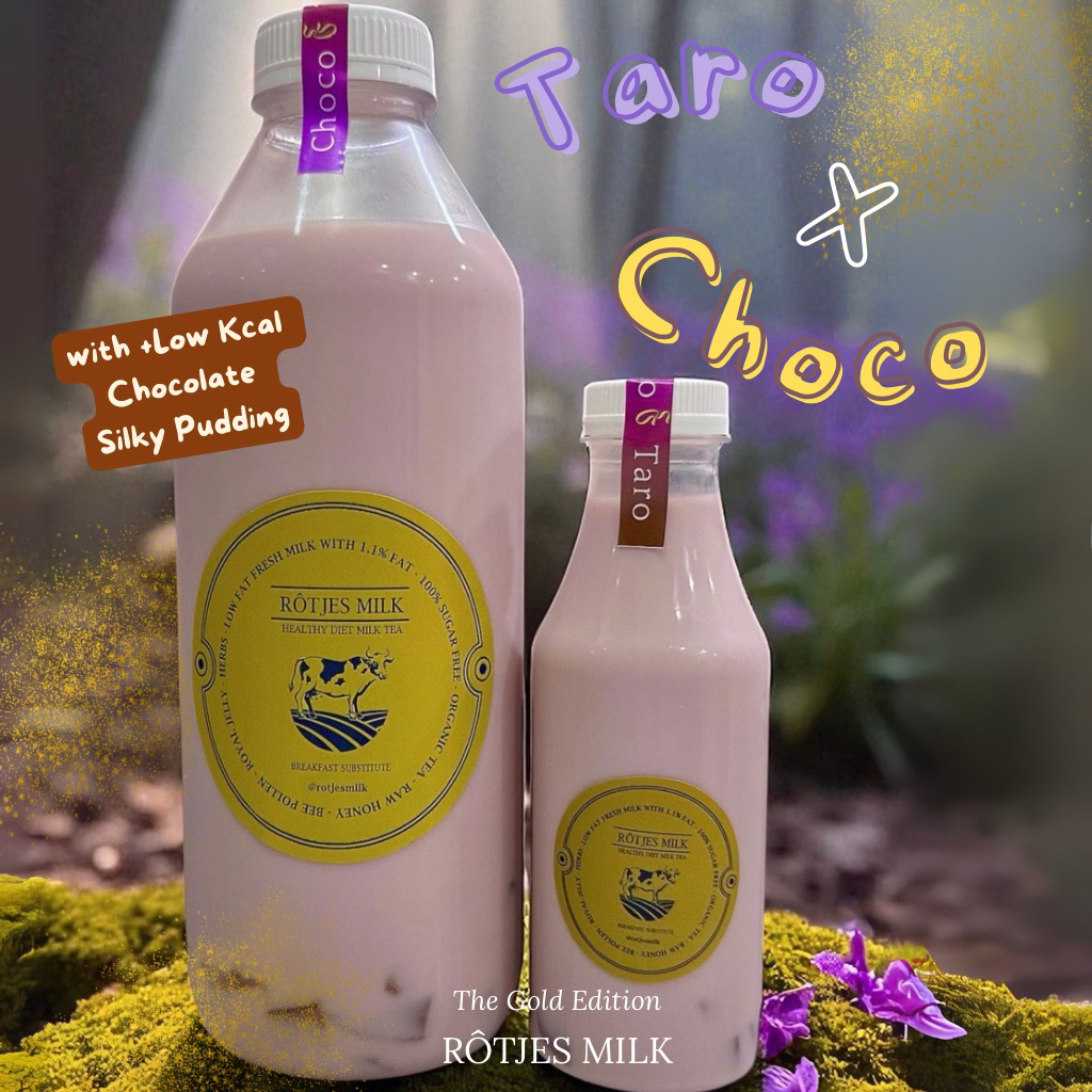 Jual Rotjes Milk “Taro X Choco” LIMITED GOLD EDITION Breakfast ...