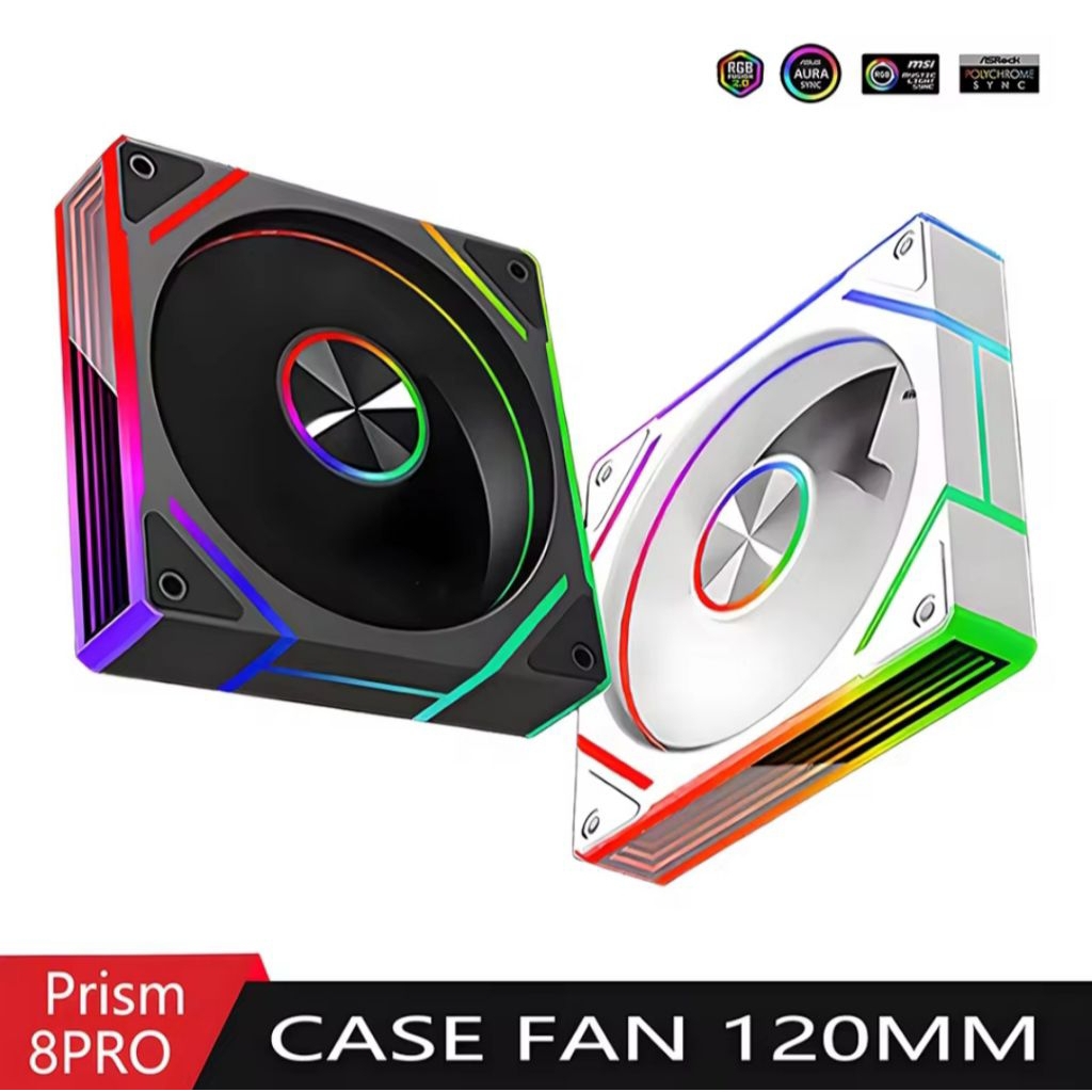 Jual Fan Kipas 12cm Prism 8 Pro Argb Pwm Casing PC Komputer | Shopee ...