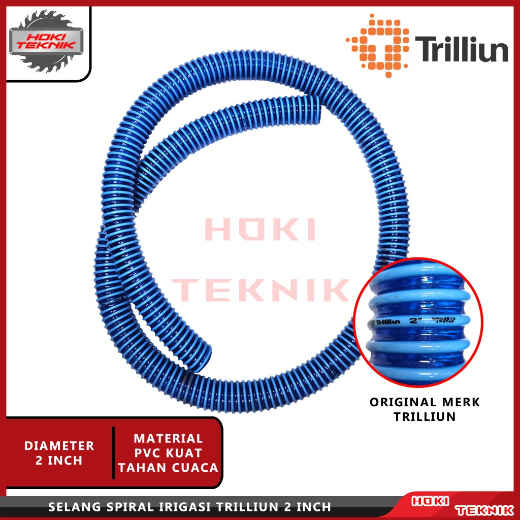 Jual Selang Spiral 2 Inch Trilliun Selang Sedot Pompa Alkon | Shopee ...