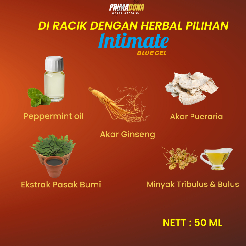 Jual Intimate Blue Gel Minyak Pijat Gel Herbal Terapi Pembesaran UK ...