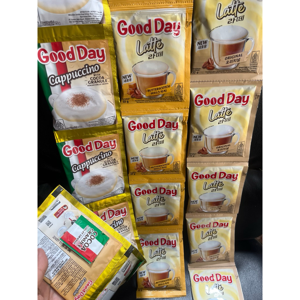 Jual Kopi Good Day Cappuccino Perpak Isi 10 Sachet | Shopee Indonesia