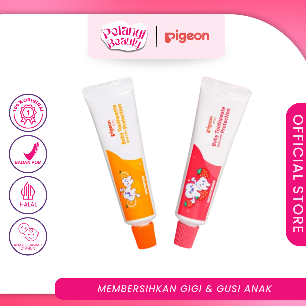Jual PIGEON Toothpaste | Pasta Gigi Bayi Anak | Oral Care Bayi Anak ...
