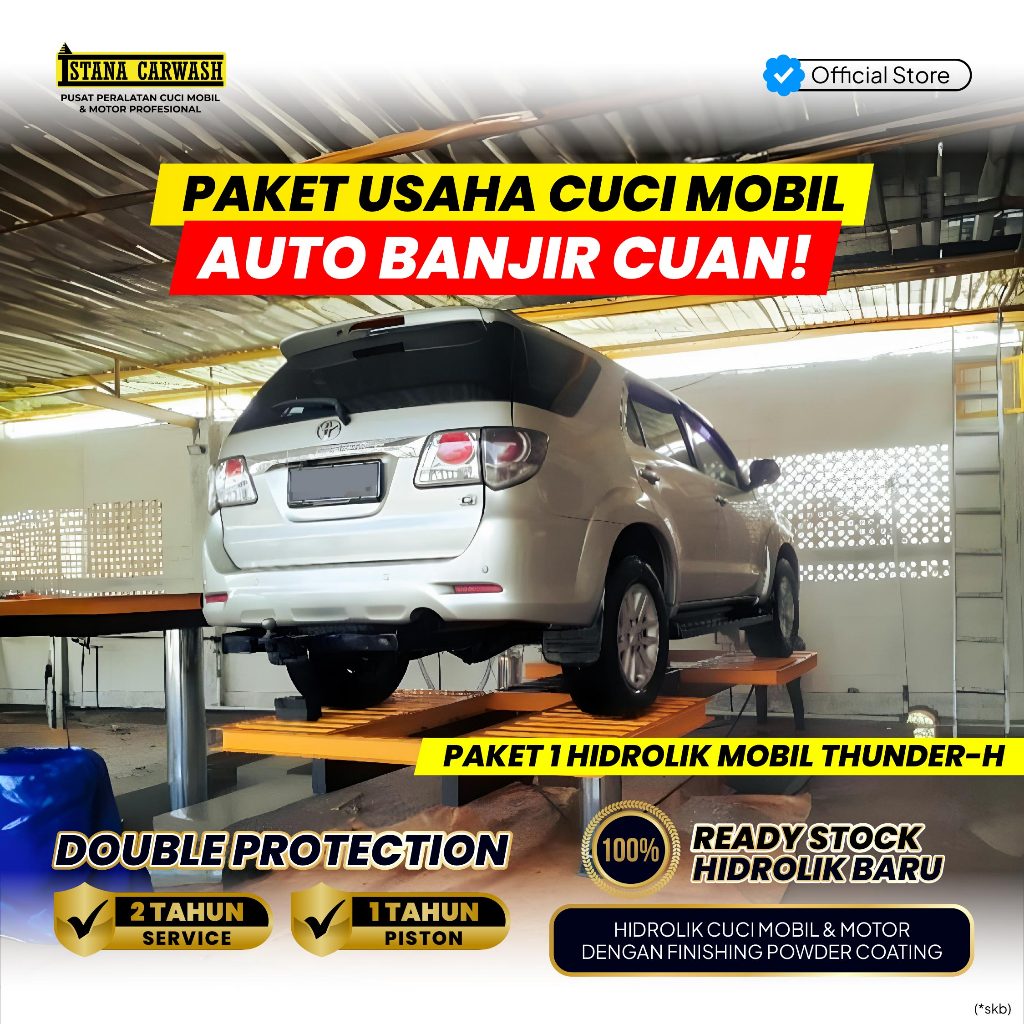 Jual Paket Peralatan Usaha Cuci Mobil 1 Hidrolik Tipe H - MBH 102 IKAME ...