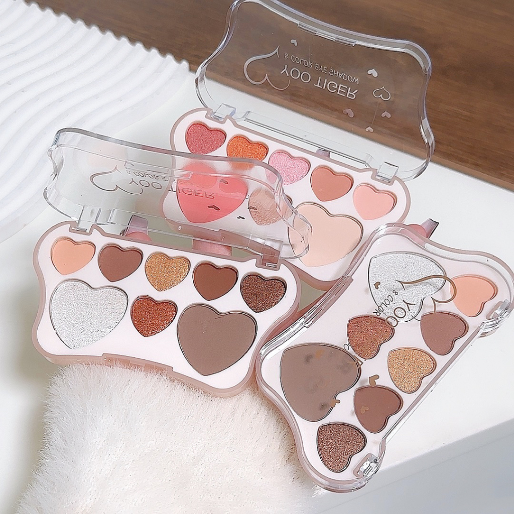 Jual YOO TIGER 9109 Eyeshadow Palette 8 Warna Eyeshadow Waterproof ...