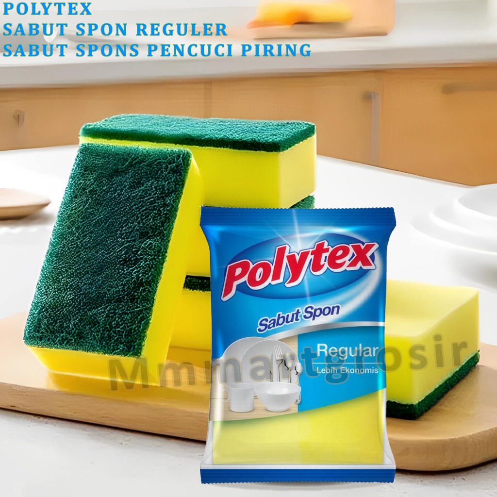 Jual Polytex / Sabut Spons Reguler / Sabut Spons Pencuci Piring ...