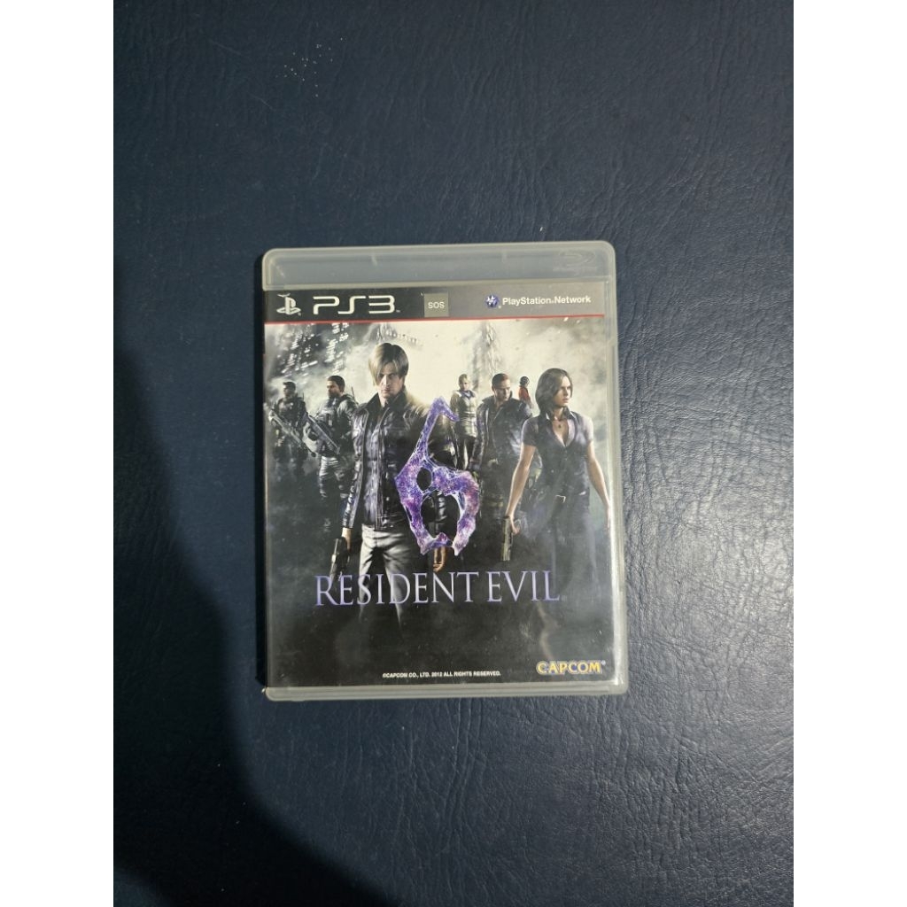 Jual PS3 Resident Evil 6 Reg 3 Asia BD Kaset CD Game Playstation 4 Ori ...