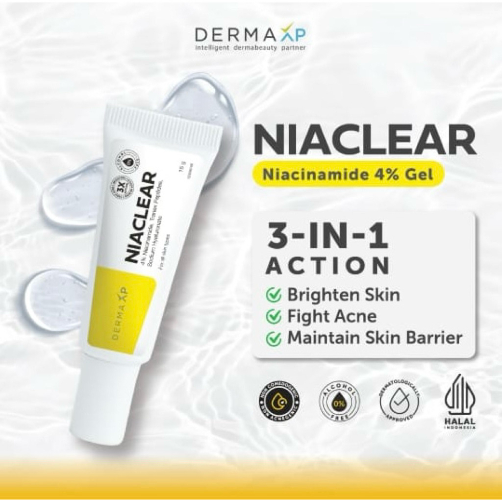 Jual Derma XP Niaclear Formulated with Niacinamide 4%, Tranex Peptides ...