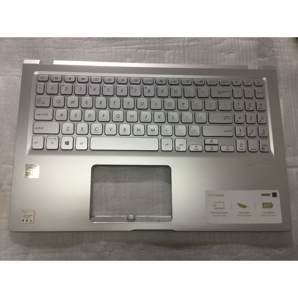 Jual CASING FRAME KEYBOARD ASUS X515 SILVER | Shopee Indonesia